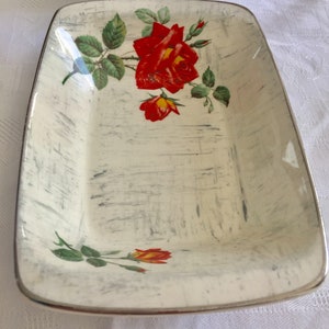 Mid Century Midwinter Vintage 1950's "rose Marie" Dish. Set of 3. - Etsy