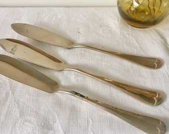 VINERS Cutlery SABLE Pattern Fish Knife / Knives 8 - Etsy
