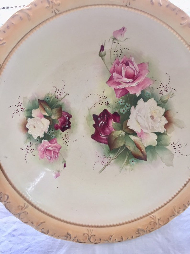 James Kent. Old Foley Ware Hand Painted Serving Bowl. | Etsy