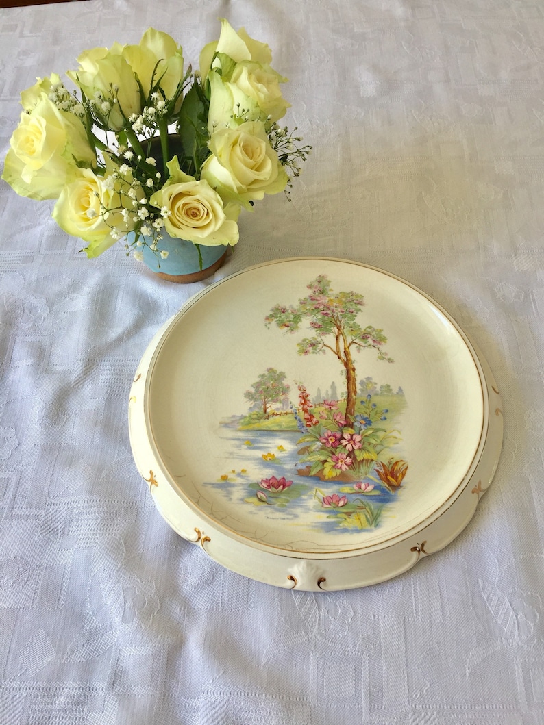 Edwardian Falcon Ware Bread Plate. Bread Platter. Vintage - Etsy