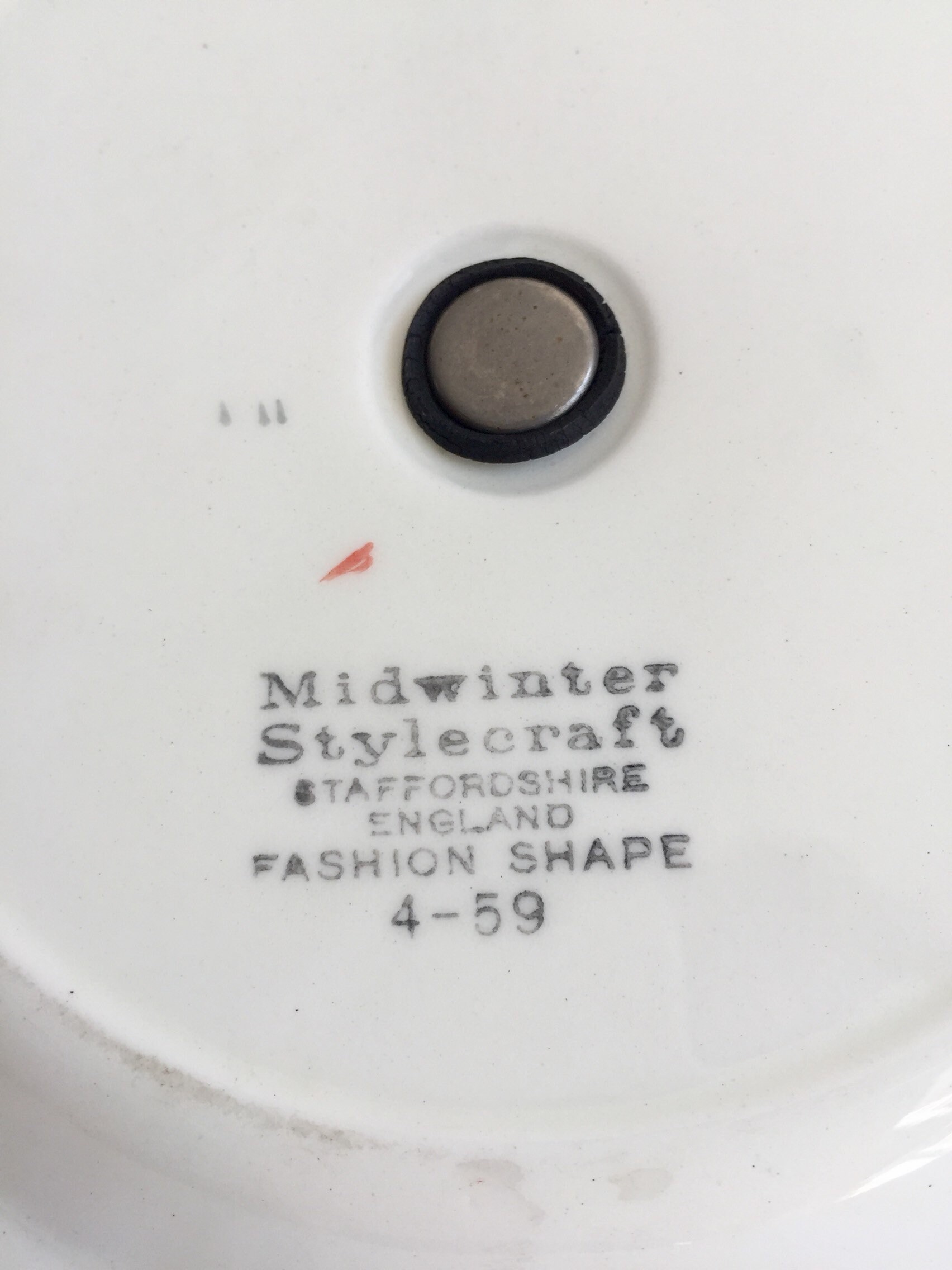 Mid Century Midwinter rose Marie Egg Cups and - Etsy