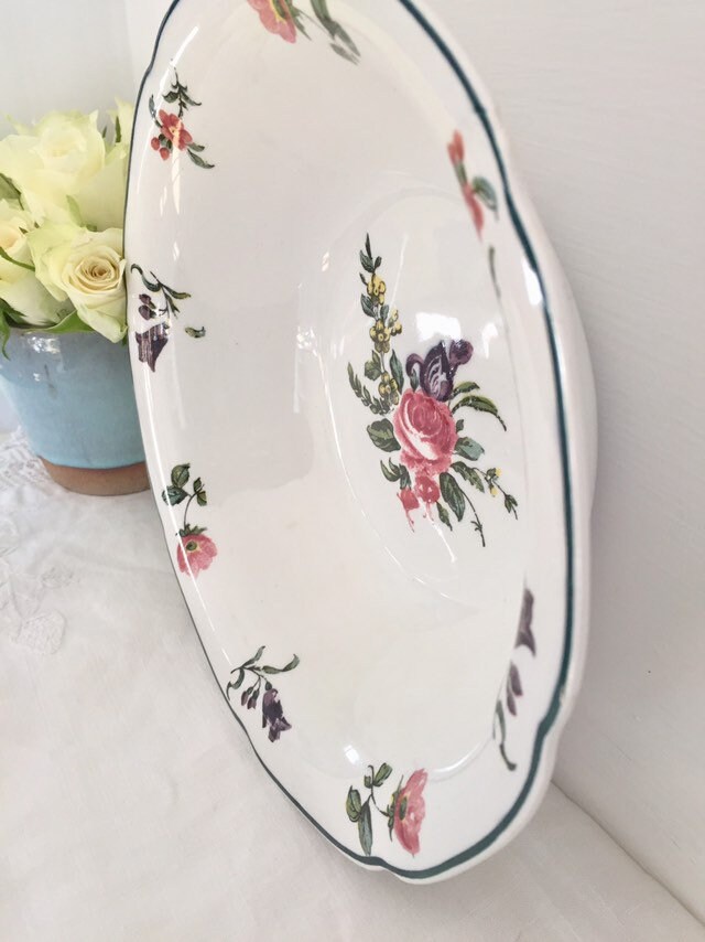 Vintage Pountney& Co Bristol Floral Bowl. - Etsy UK