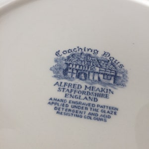 Large Serving Blue and White Serving Plate. "coaching Days" - Etsy