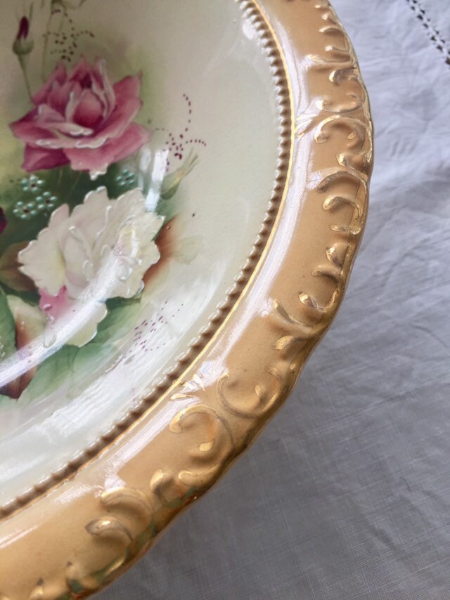 James Kent. Old Foley Ware Hand Painted Serving Bowl. | Etsy