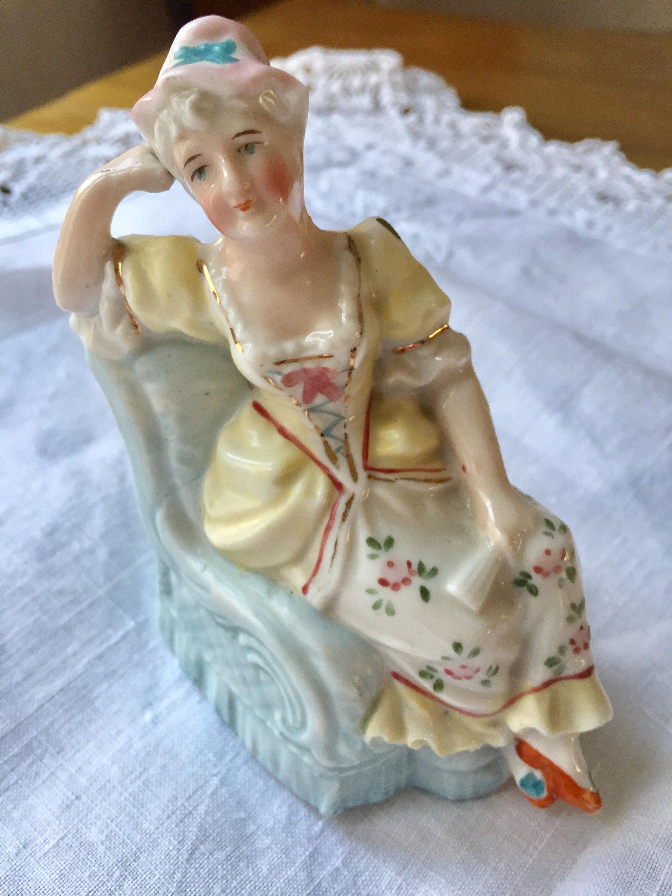 Vintage reclining porcelain lady. Statues Home Décor Home & Living etna ...