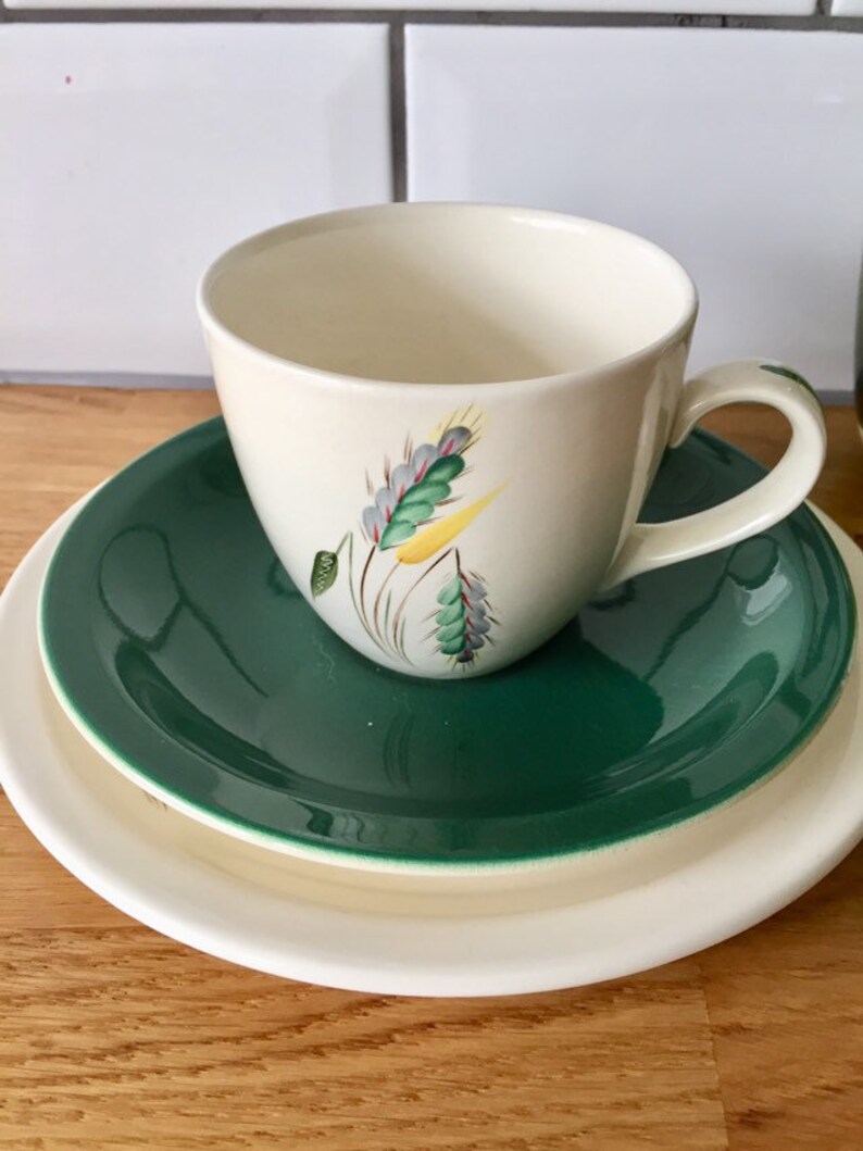 Vintage 1950's Tea Cup Trio. Simpson Pastoral. Mid Century Chic - Etsy