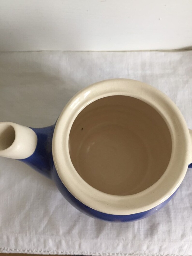 Blue Vintage Portland Devon Ware Teapot - Etsy