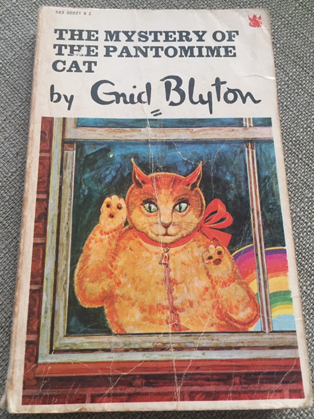 Vintage Children's Book. Enid Blyton. the Mystery of the Pantomime Cat ...