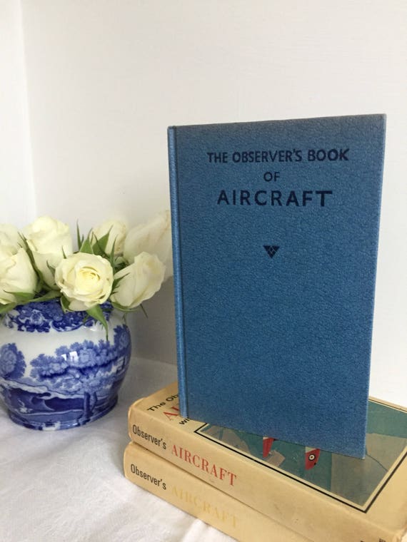 Vintage 1975 Observers guide book to Aircraft. | Etsy