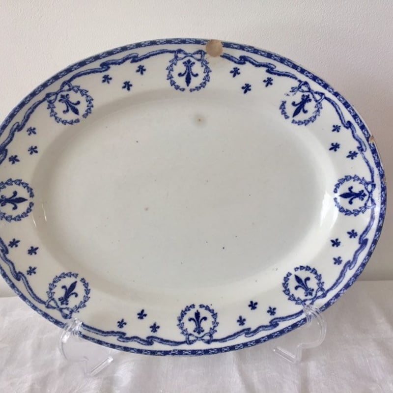 Fleur De Lis Plate - Etsy