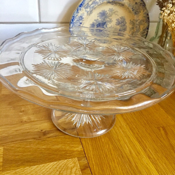 Footed Cake Plate - Etsy