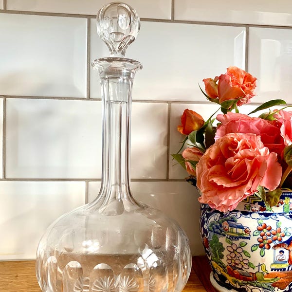 Glass Decanter - Etsy