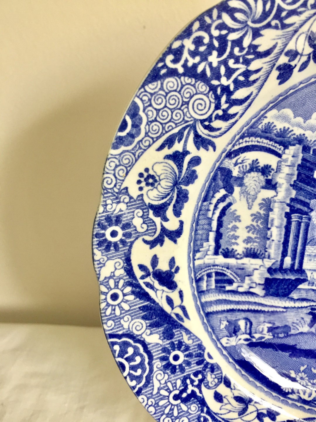 Spode Copeland. Italian. Blue and White Vintage Tea Plate. - Etsy