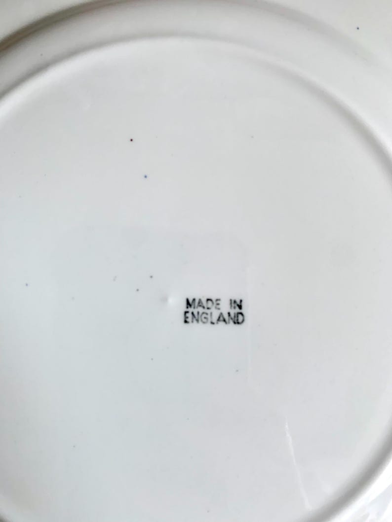 Vintage ‘english Scenery’ Dinner Plate. - Etsy