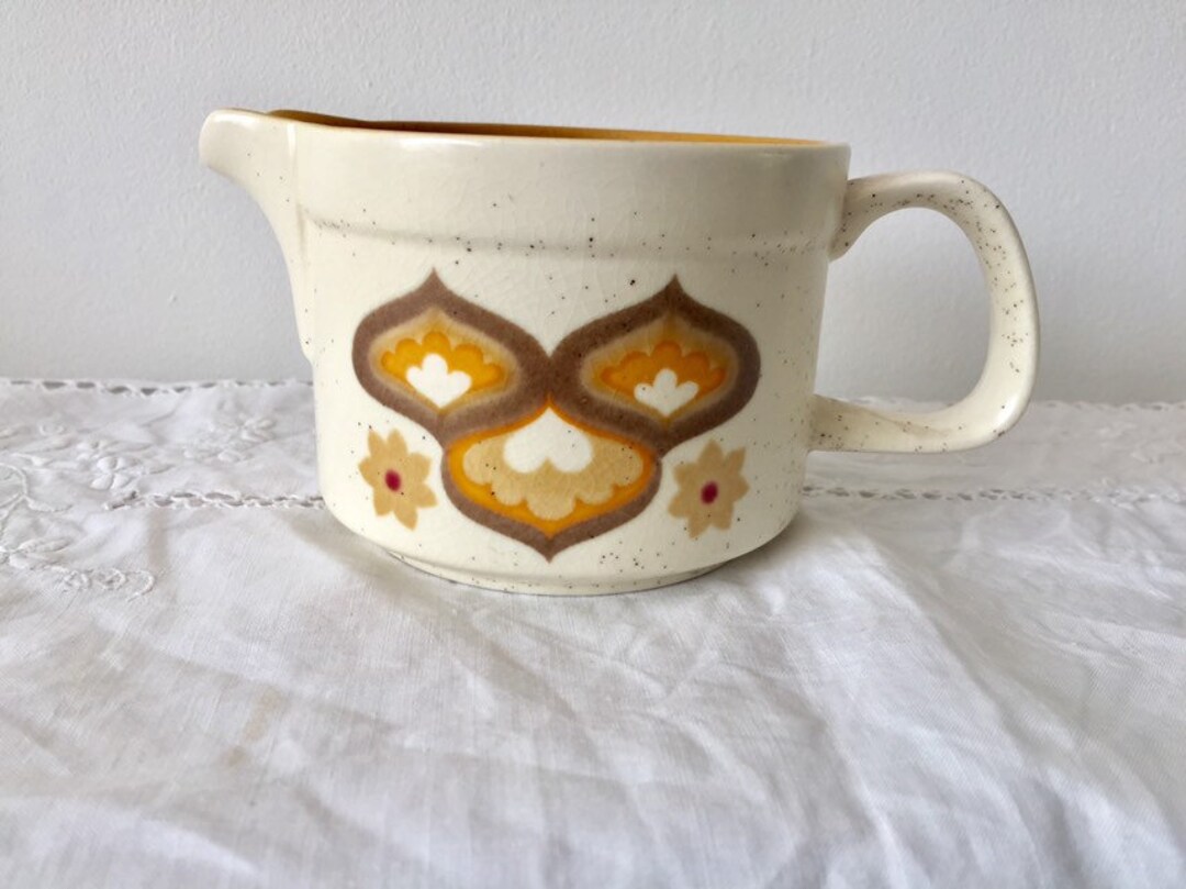 Palissy Kalabar Milk Jug, Retro 70s Geometric Design - Etsy New Zealand