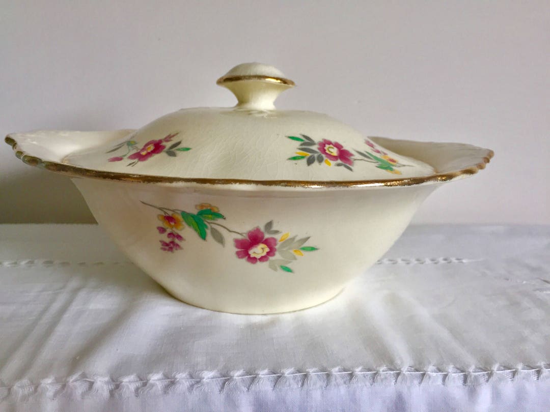 1940 Alfred Meakin Vintage Tureen. Vegetable Dish. - Etsy