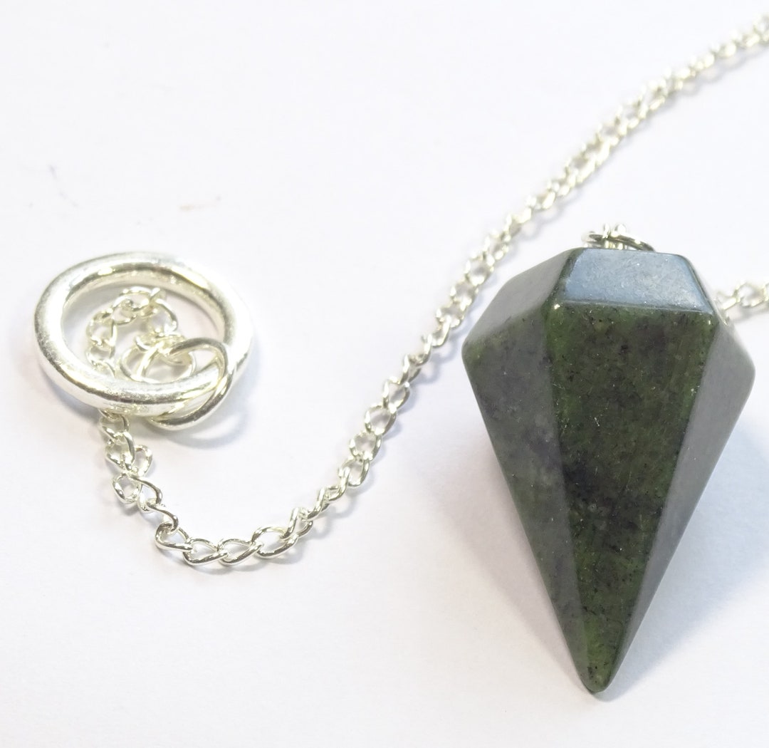 NEPHRITE JADE Dowsing Pendulum Divination - Etsy