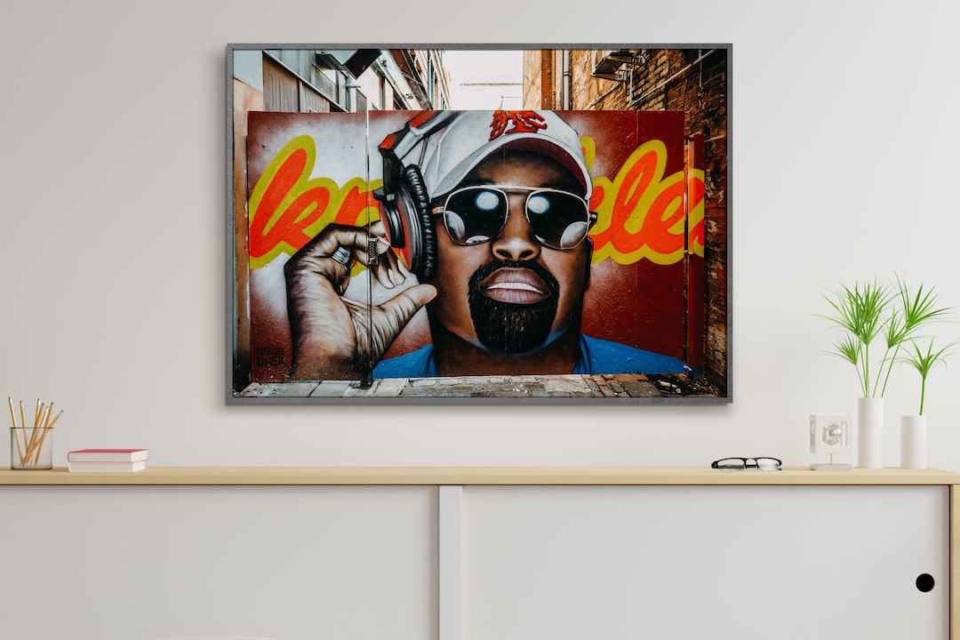 Glasgow Street Art Frankie Knuckles Mural Rogue One Premium Prints ...