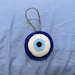 Evil Eye Ornament | Felt Handmade Ornament | Felt Evil Eye | Christmas ...