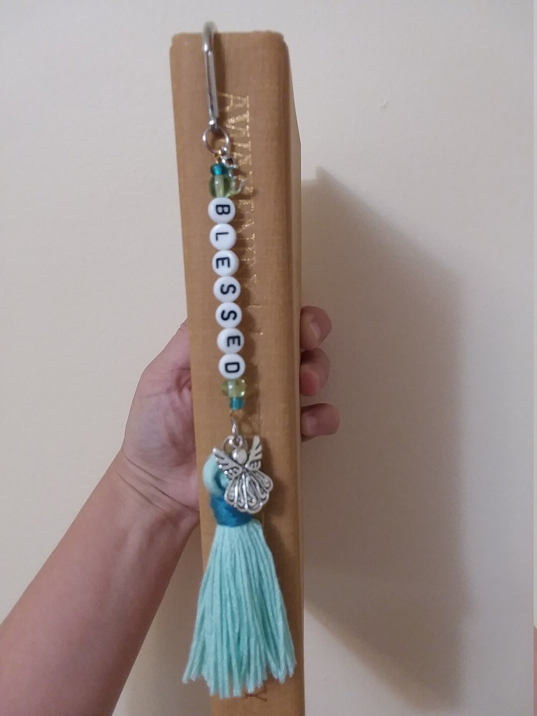 Blessed Bookmark Tassel Bookmark Initial Bookmark Spiritual - Etsy UK