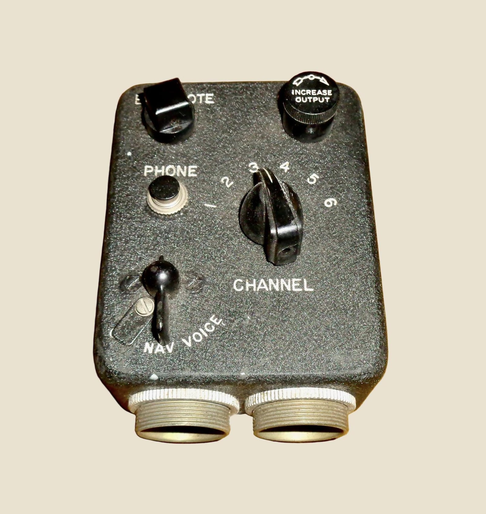 WW2 USAF Aircraft Radio Control Unit C35 / ARR-2A With Mounting Plate ...