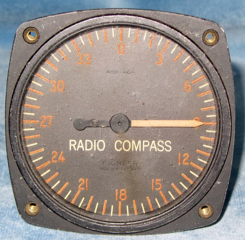 WW2 Bendix Pioneer Radio Compass Indicator US Army 1-81-A - Etsy