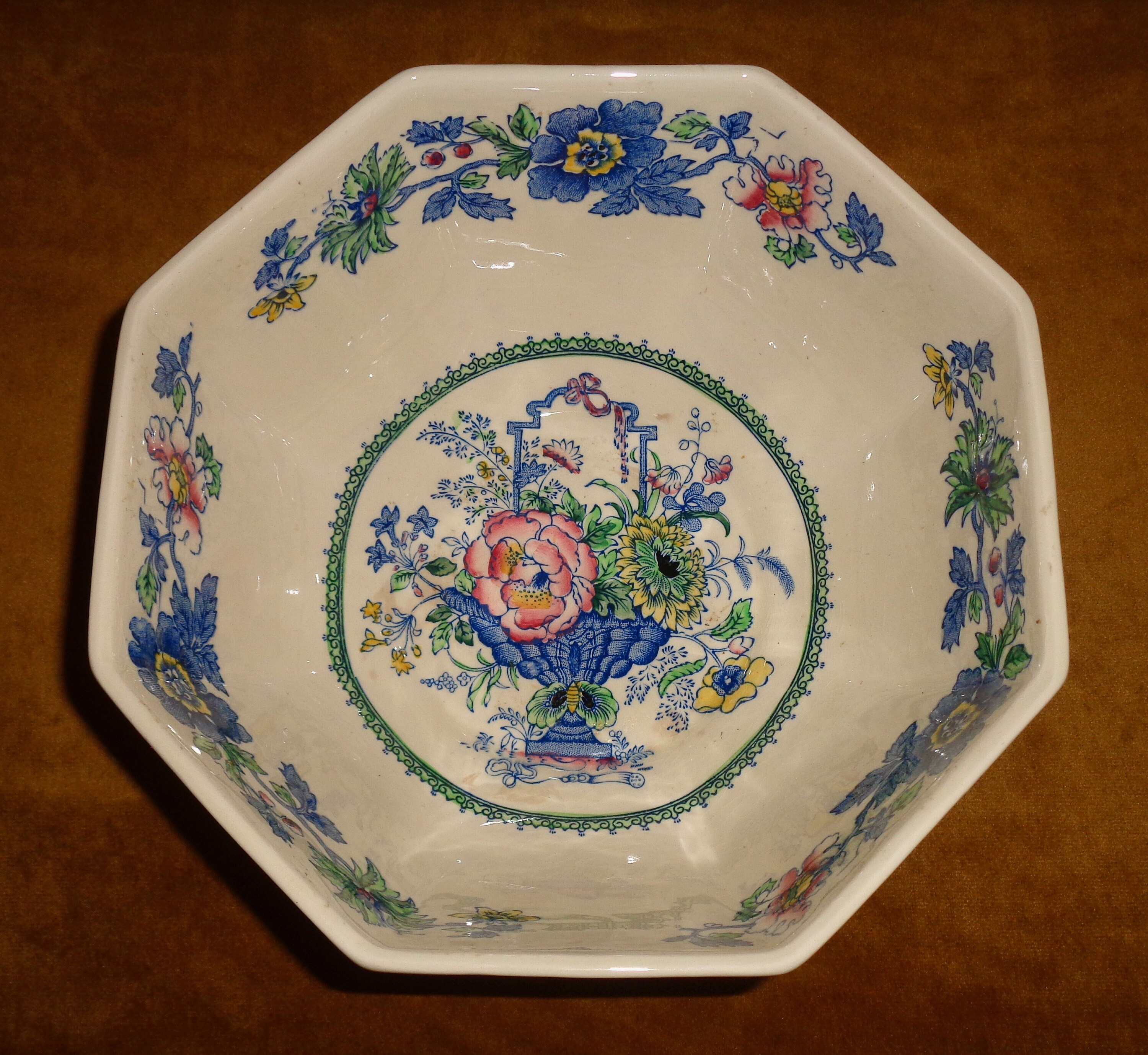 1940s Masons Ironstone Strathmore C4792 Octagonal Fruit Bowl - Etsy