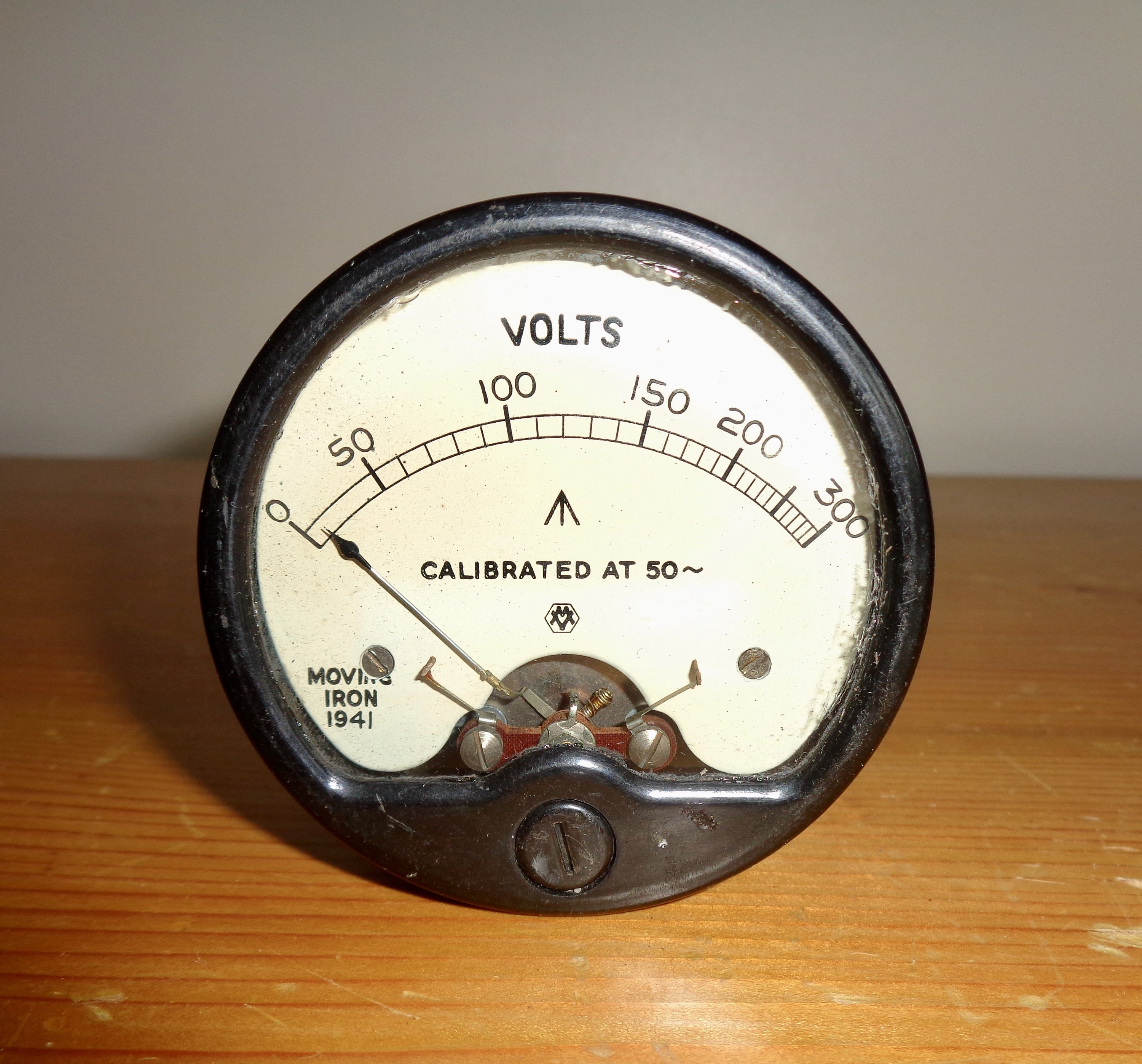 Vintage Voltage Meter