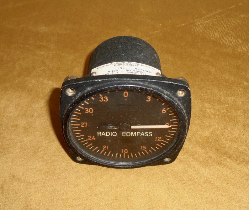 WW2 Bendix Pioneer Radio Compass Indicator US Army 1-81-A - Etsy