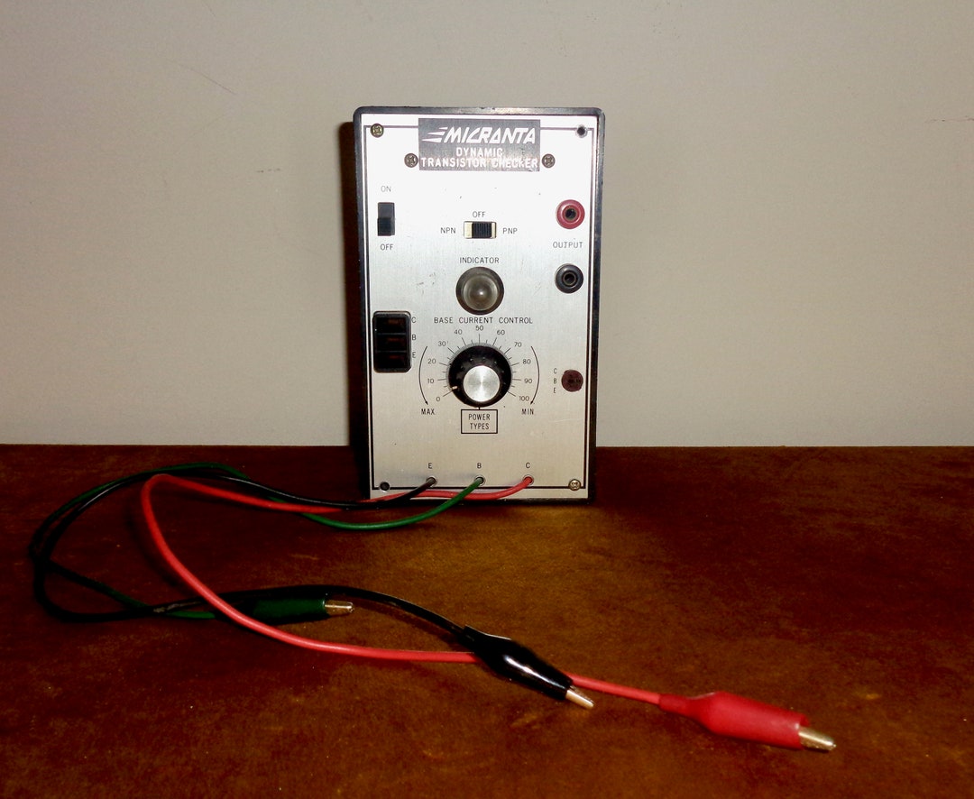 1979 Micronta Dynamic Transistor Checker / Tester 22-024 - Etsy