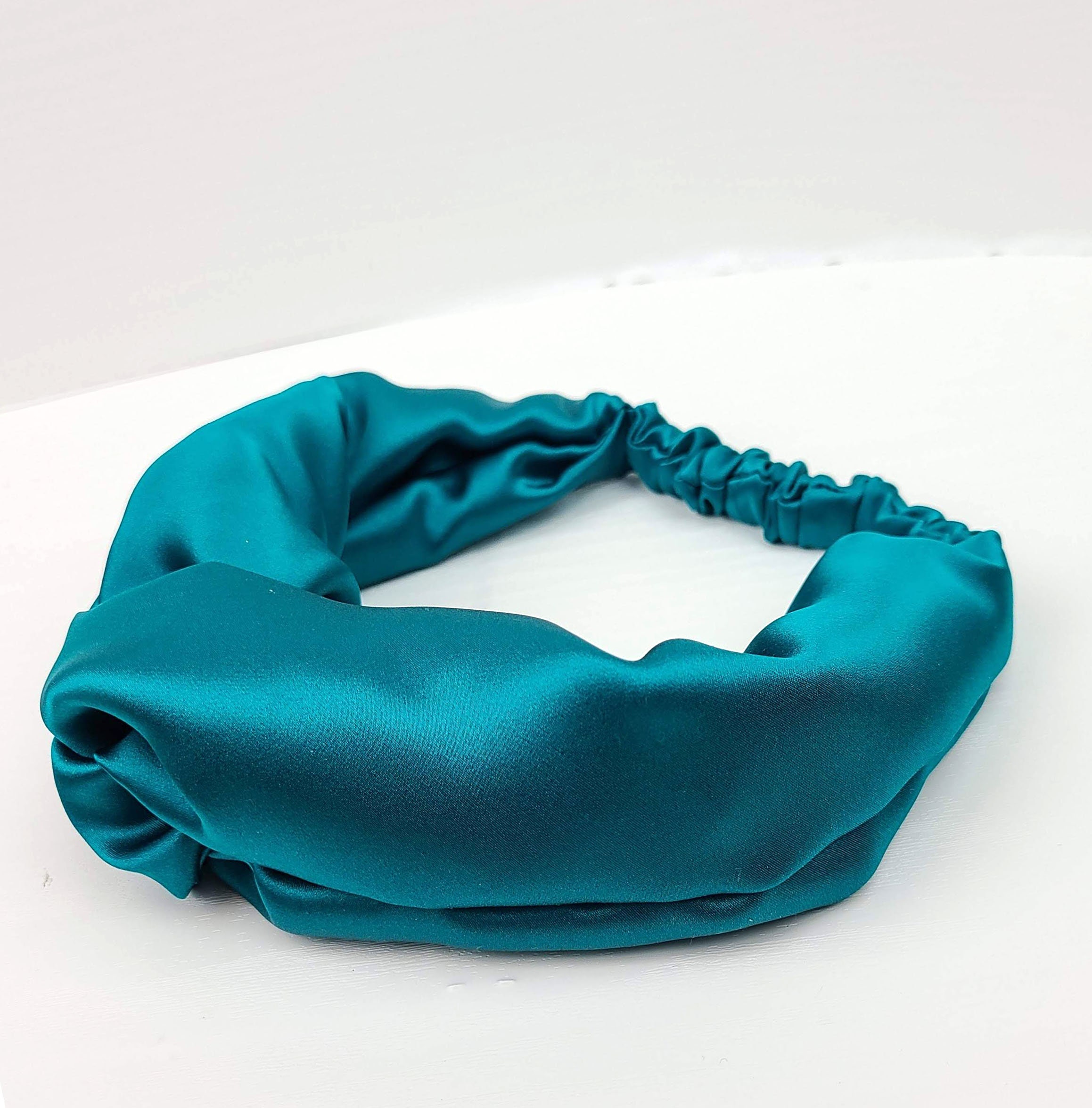 Silk Criss Cross Headband / Silk Headband for Women / Knot - Etsy