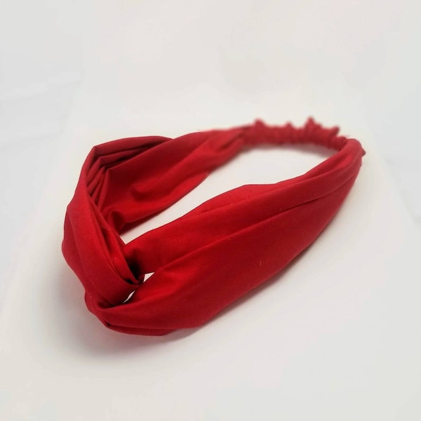Red Head Band - Etsy