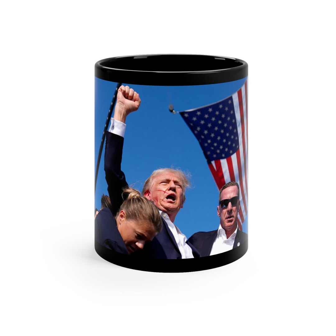 Donald Trump Coffee Mug, RNC, Trump Shooting - Etsy