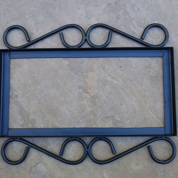 Wrought Iron Frame - Etsy