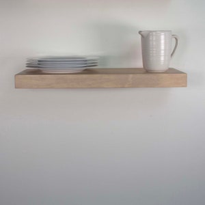2 INCH THICK Floating Shelves, Heavy-duty Kitchen Floating Shelf ...