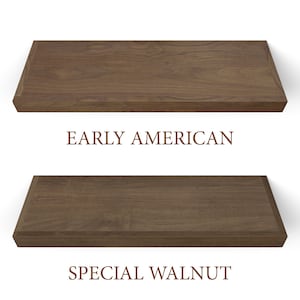 Walnut Wood Mantel, Fireplace Mantel, Modern, Floating Mantel - Etsy