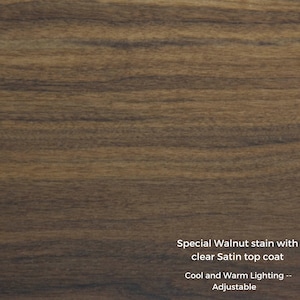 Walnut Led Floating Shelves, Lighted Bar Shelving, Wood Floating Shelf ...