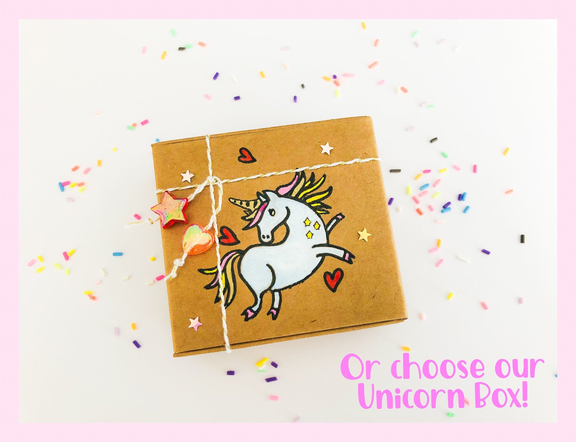 Unicorn gift Message in a bottle Personalized Gift for her | Etsy