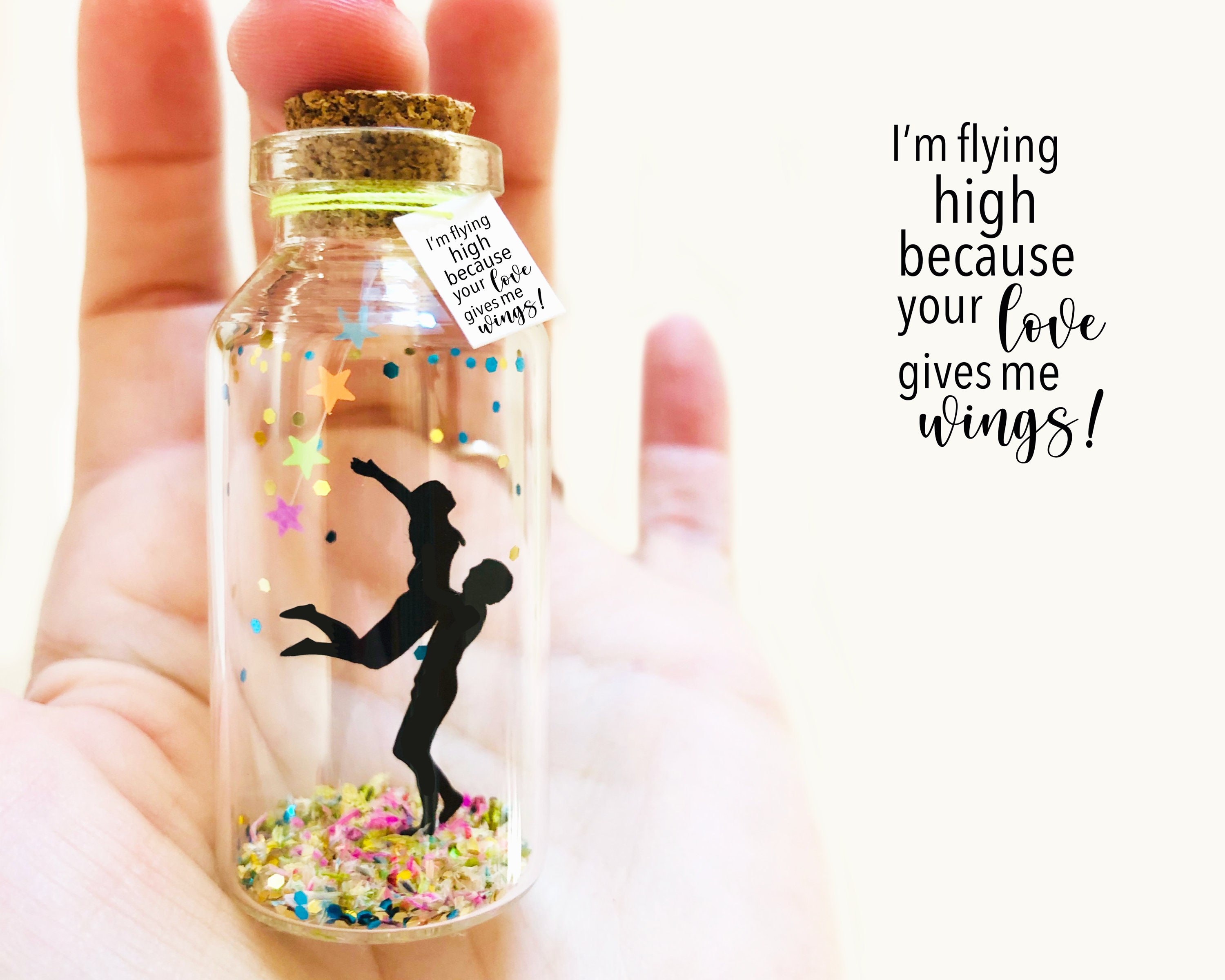 Personalized Gift Message in a Bottle Your Love Gives Me - Etsy