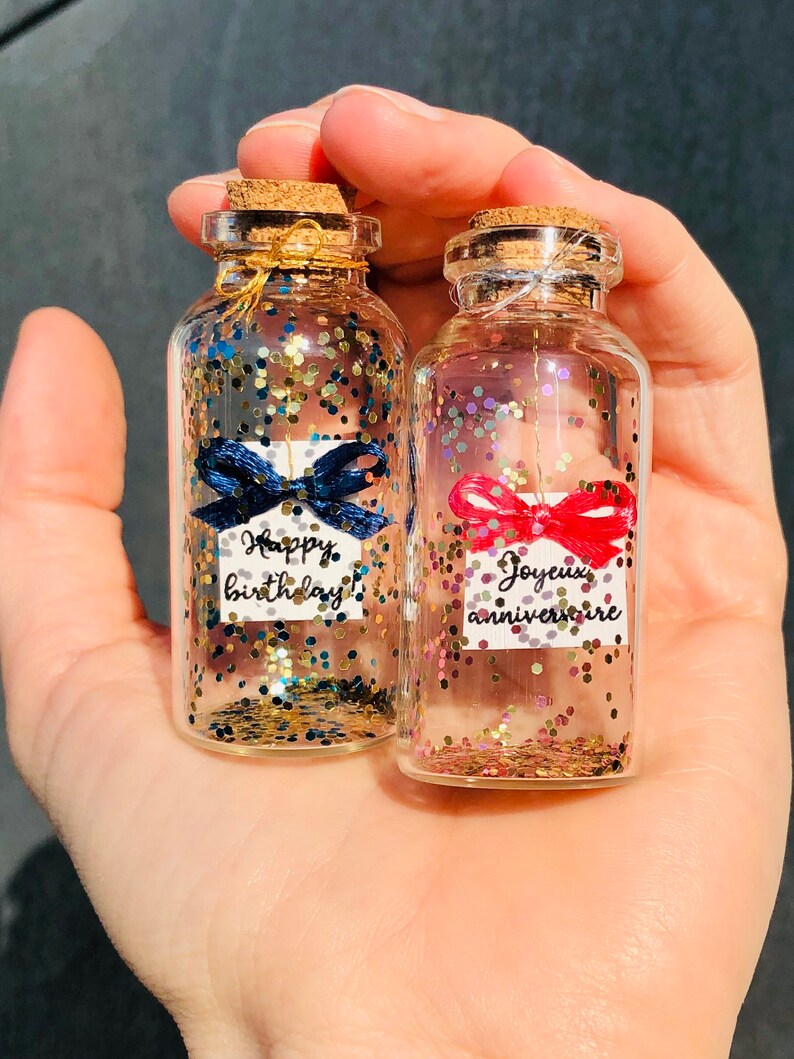 Happy Birthday Message in a Bottle Personalized Birthday | Etsy