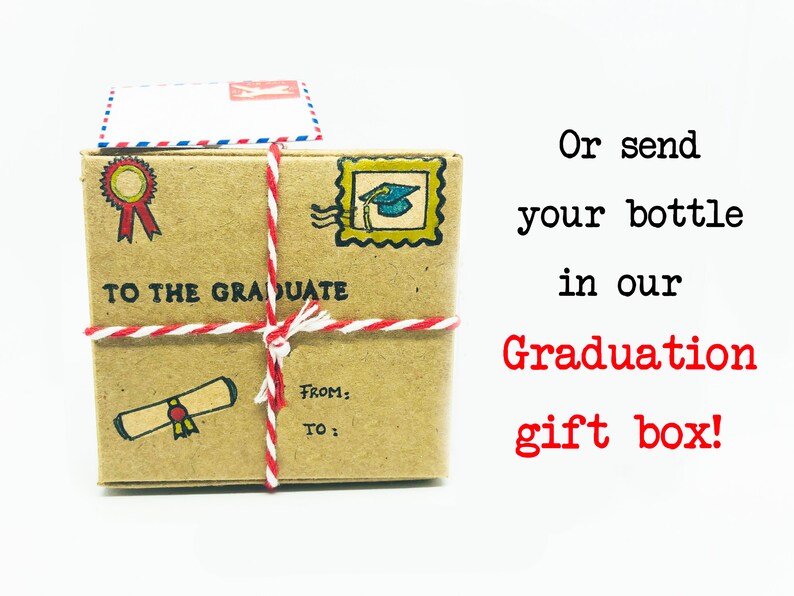 Graduation Gift Message in a Bottle Personalized Gift for - Etsy