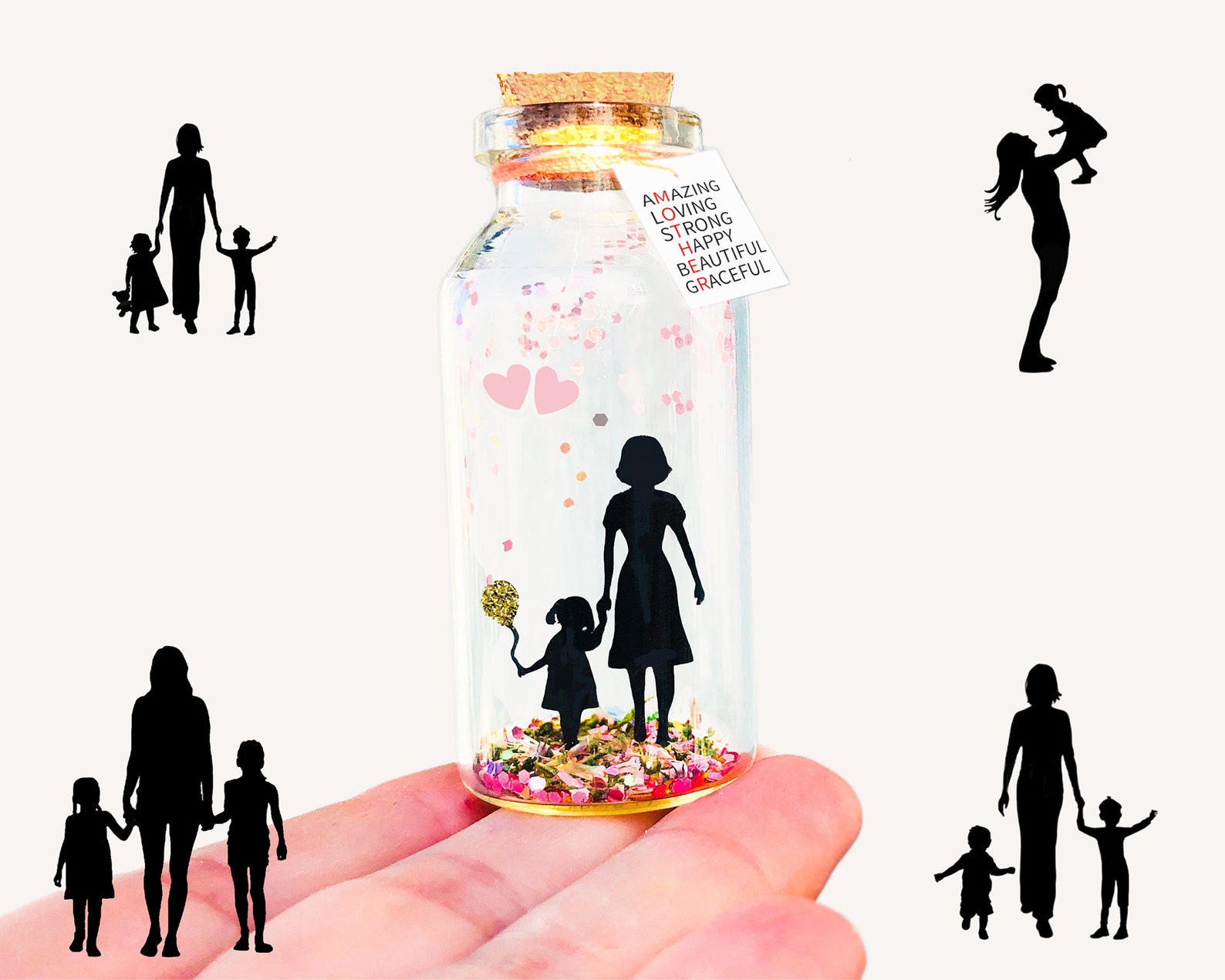 Personalized Mother's Day Message in a Bottle to Surprise - Etsy