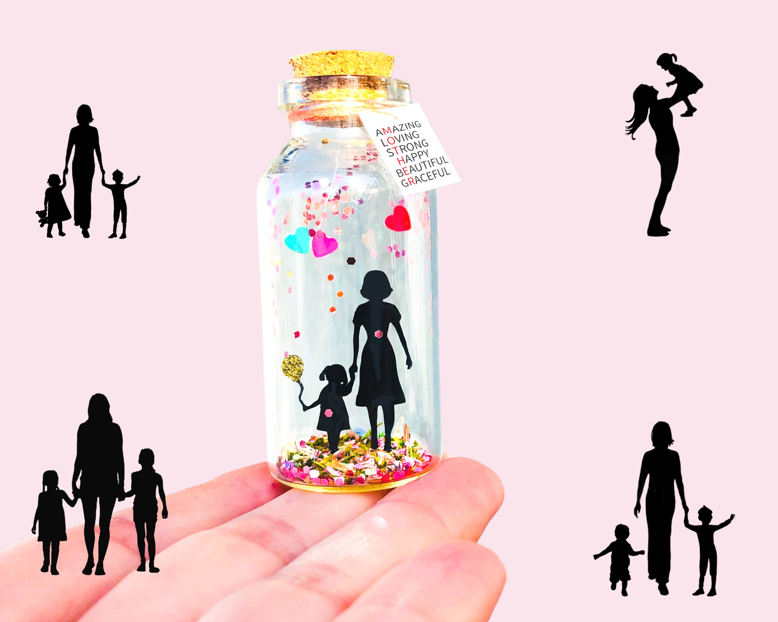 Personalized Mother's Day Message in a Bottle to Surprise | Etsy