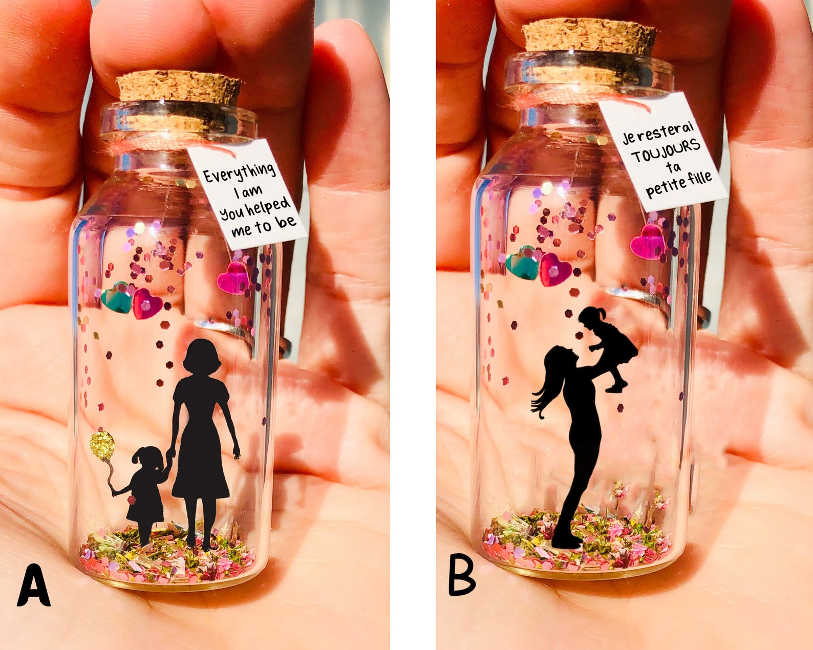 Personalized Mother's Day Message in a Bottle to Surprise | Etsy