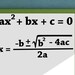 Quadratic Formula Quadratic Equation Math Vinyl Wall Decal School ...