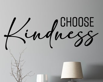 Kindness Vinyl Decal - Etsy
