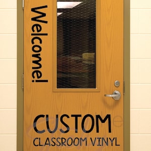 Custom Decal for Classroom Wall or Door - Decal for Teachers - Custom ...