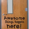Believe in Yourself Classroom Door Vinyl Wall Decal School Elementary ...