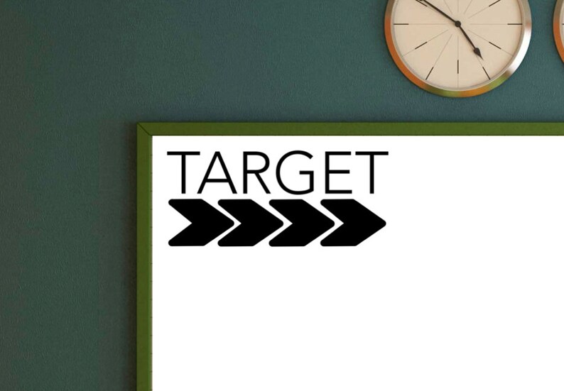 Objectives or Target Header Label Wall Decal School Elementary - Etsy