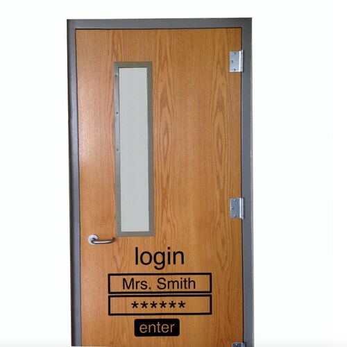 Technology Classroom Door Vinyl Wall Decal Technology Room - Etsy